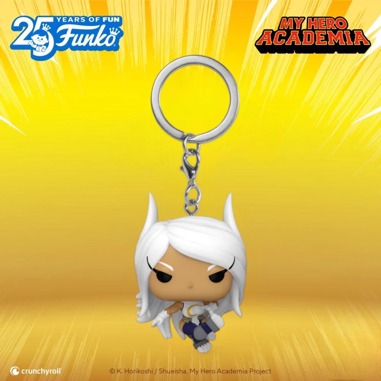 Funko Pocket Pop! Keychain My Hero Academia Mirko Mini Figure - Walmart.com