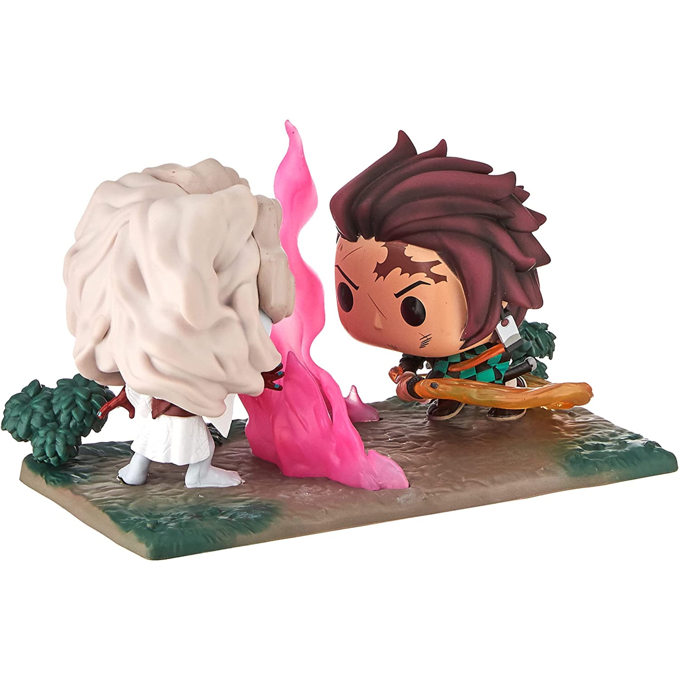 Funko Pop 1034 Anime: Demon Slayer Kimetsu No Yaiba Tanjiro vs Rui ...