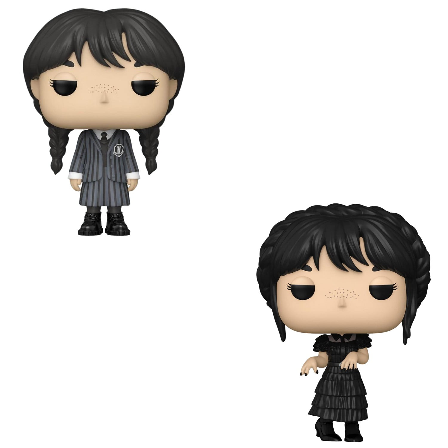Funko Pop! 2 Pack Addams Family - Wednesday Addams Netflix #1309 ...