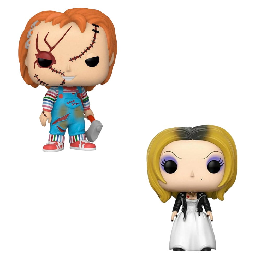 Funko Pop! 2 Pack Bride of Chucky - Chucky with Axe & Tiffany #1249 ...