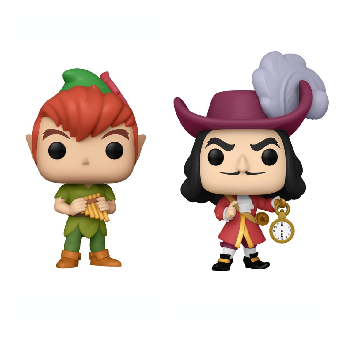 Funko Pop! 2 Pack Disney Peter Pan: Peter Pan & Captain Hook #1344 ...