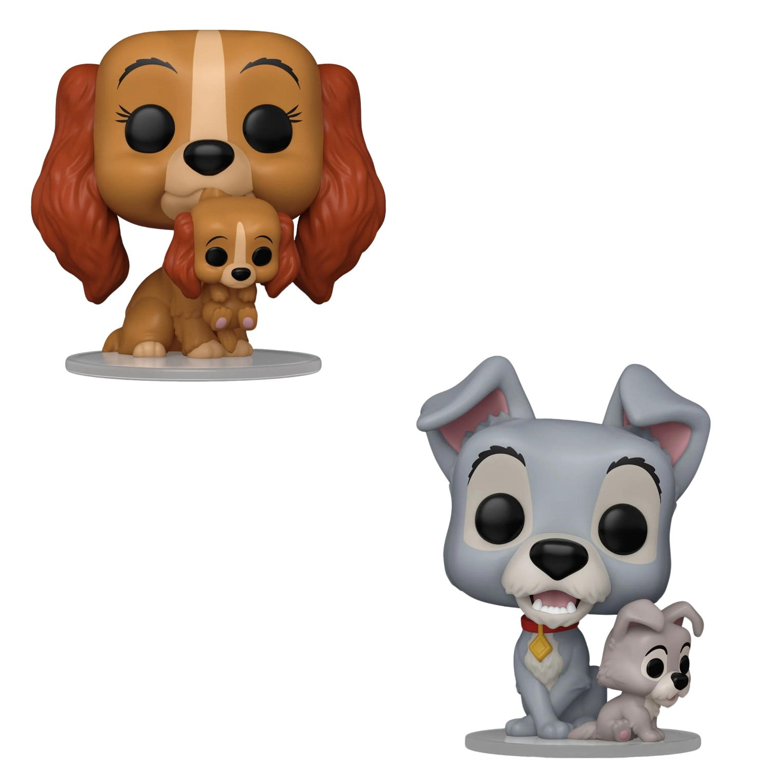 Funko Pop! 2 Pack Lady and the Tramp - Lady with Puppy #1553 & Tramp ...
