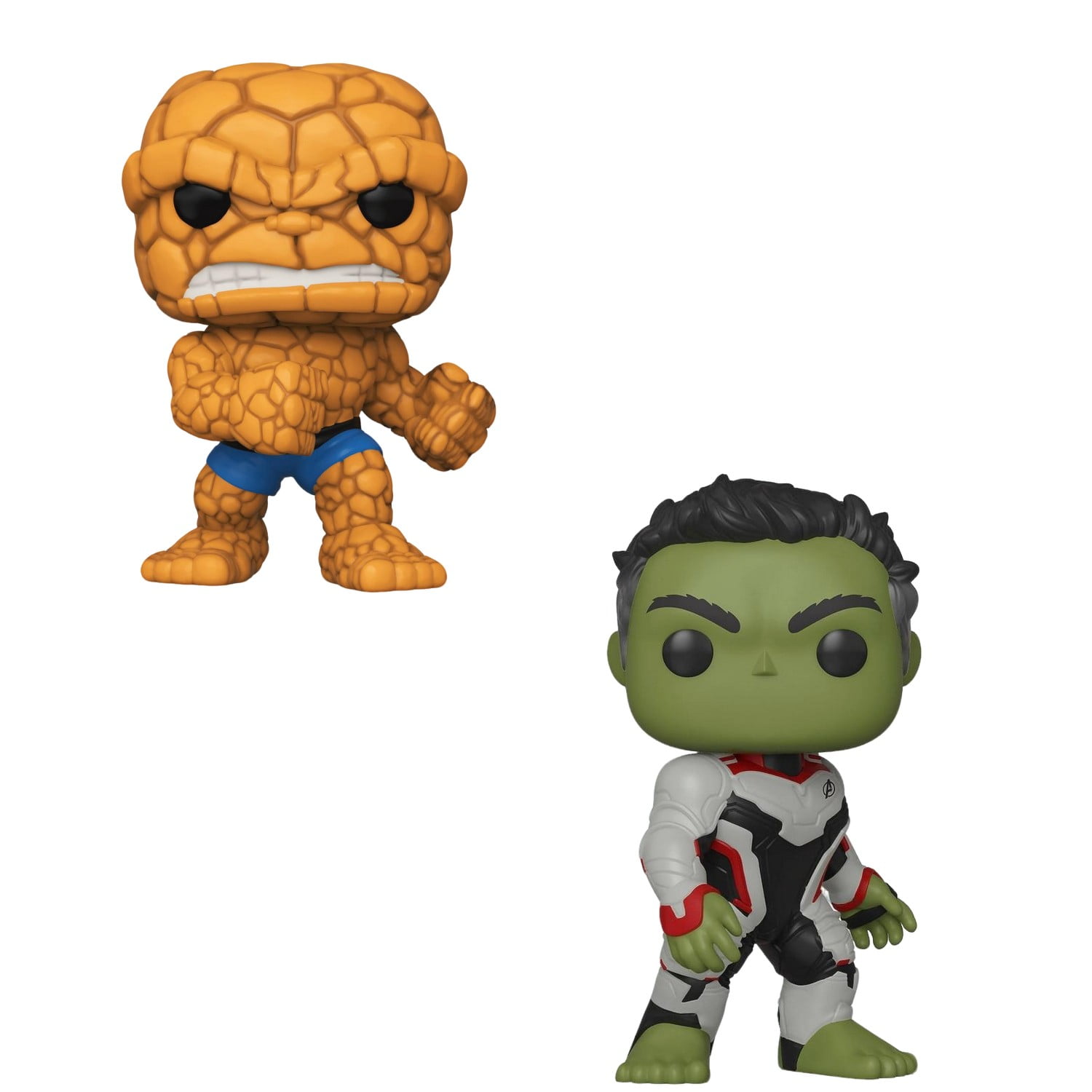 Funko Pop! 2 Pack Marvel - The Thing #560 & Hulk Endgame #451 - Walmart.com