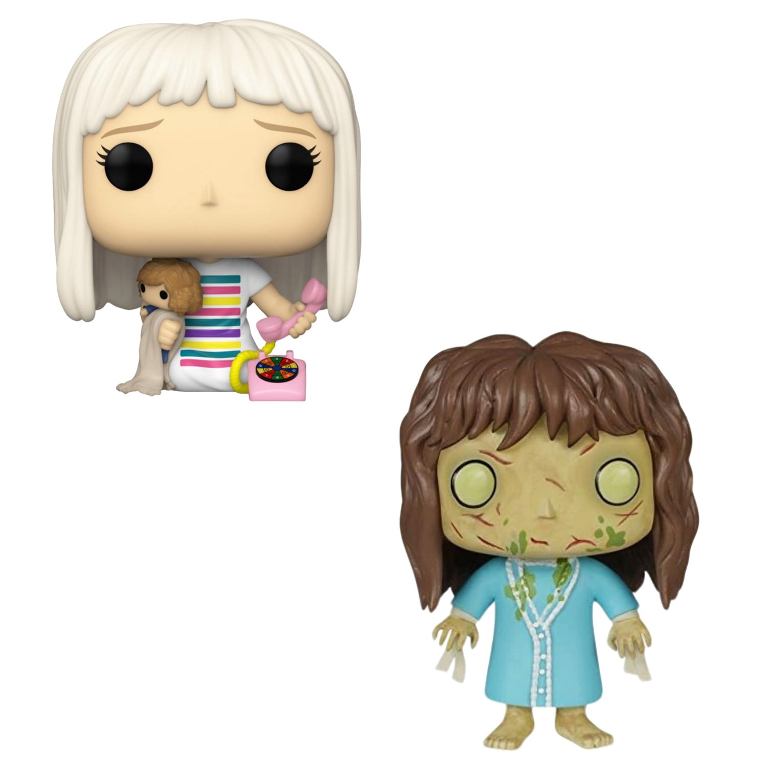 Funko Pop! 2 Pack Poltergeist II - Carol Anne & The Exorcist - Regan ...