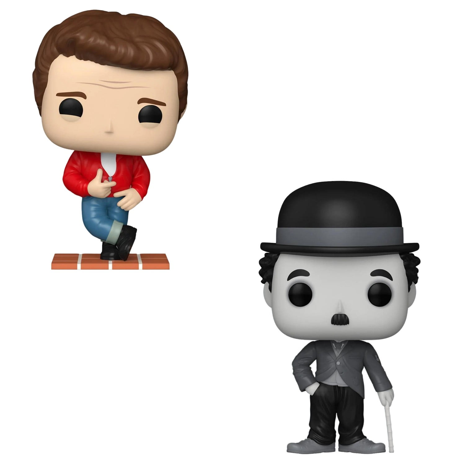 Funko Pop! 2 Pack Rebel Without A Cause - Jim Stark #1724 & Charlie ...