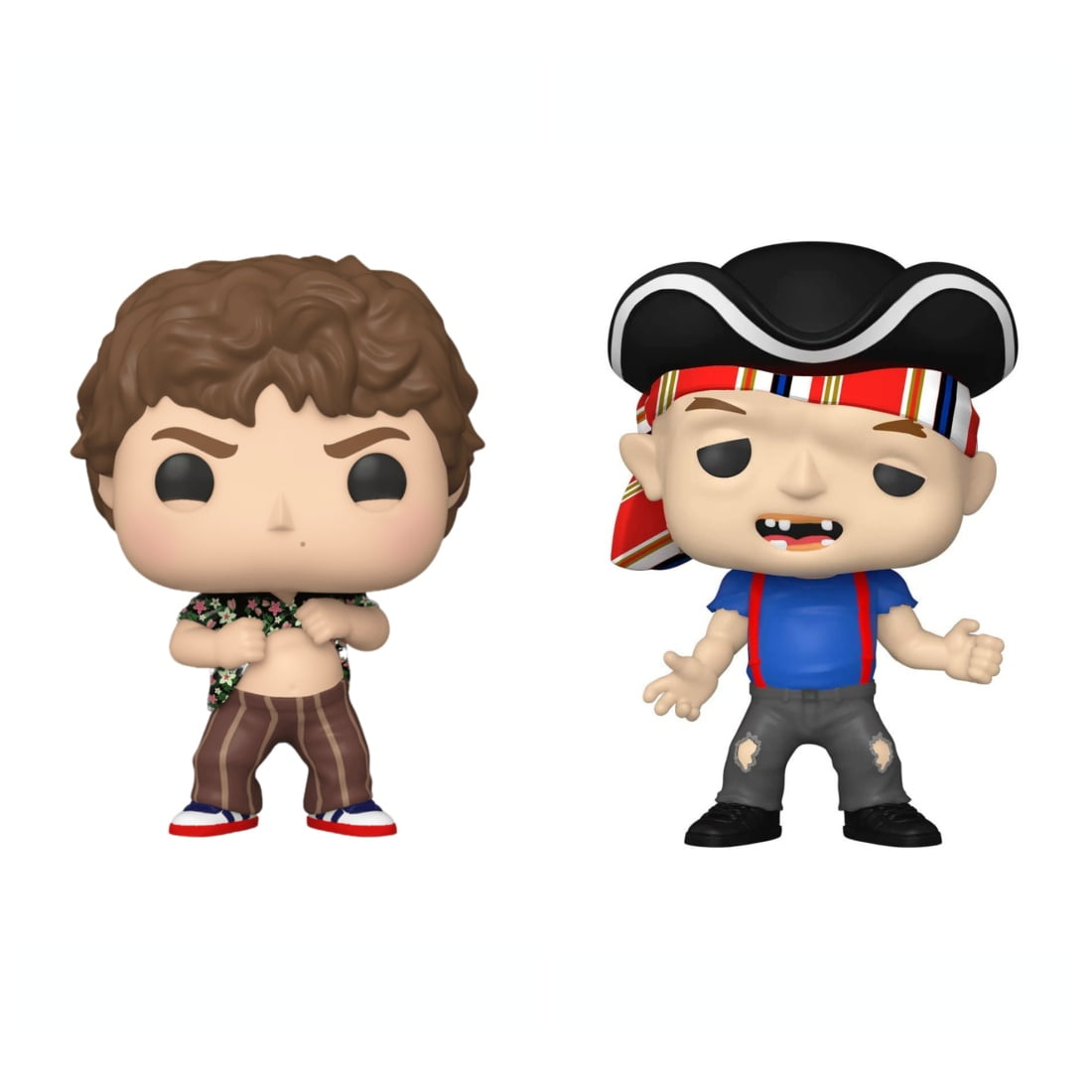 Funko Pop! 2 Pack The Goonies: Chunk & Sloth #1066 #1065 - Walmart.com
