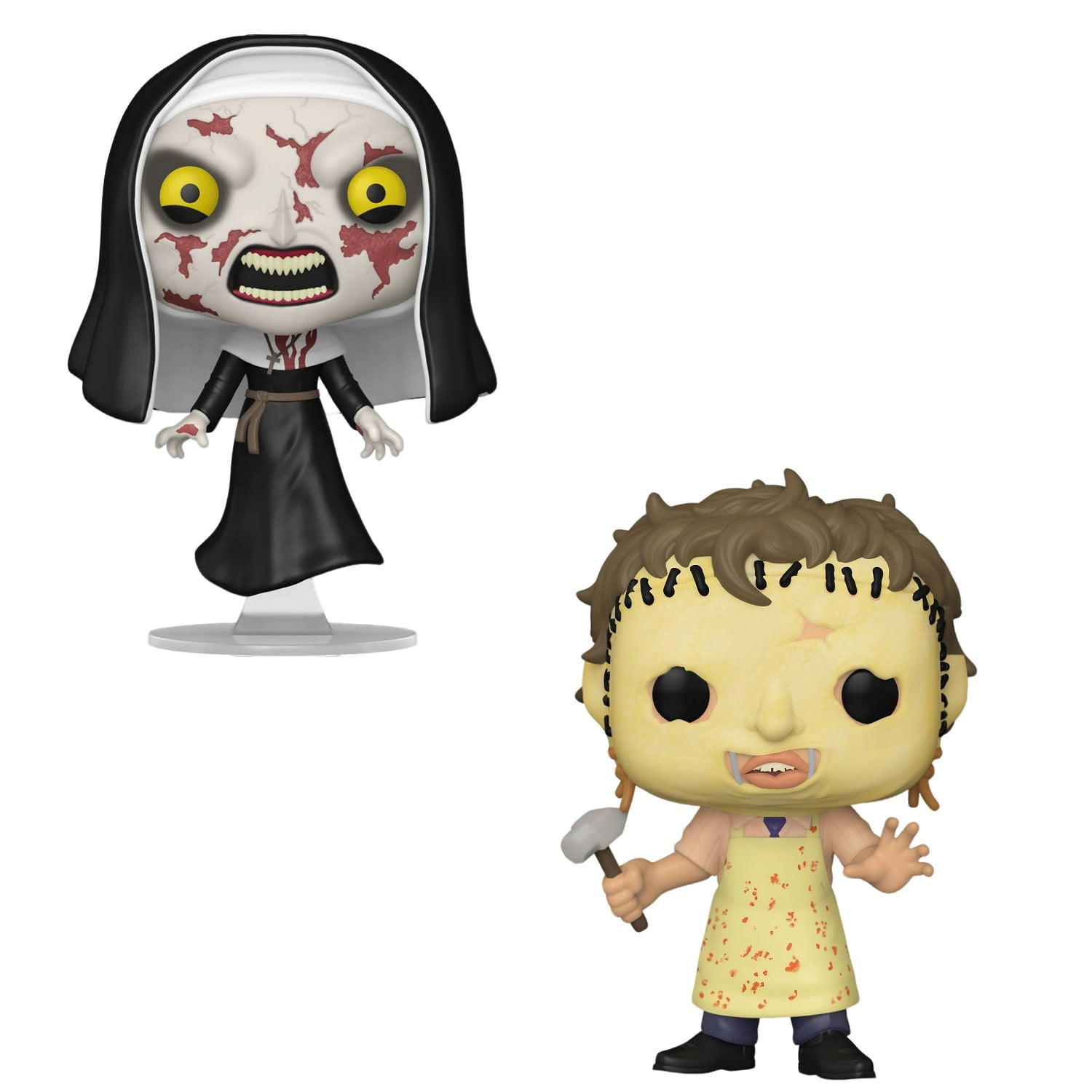 Funko Pop! 2 Pack The Nun #1710 & Leatherface #1150 - Walmart.com