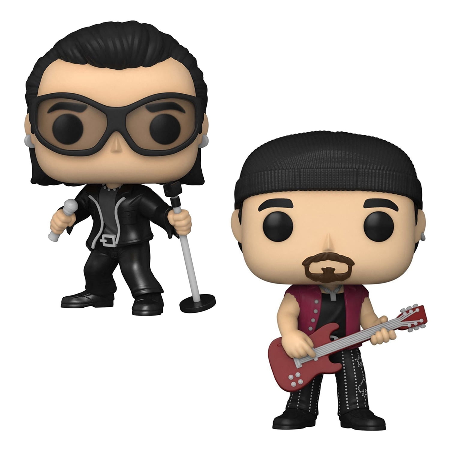 Funko Pop! 2 Pack U2, Zoo TV - Bono #271 & Edge #272 - Walmart.com