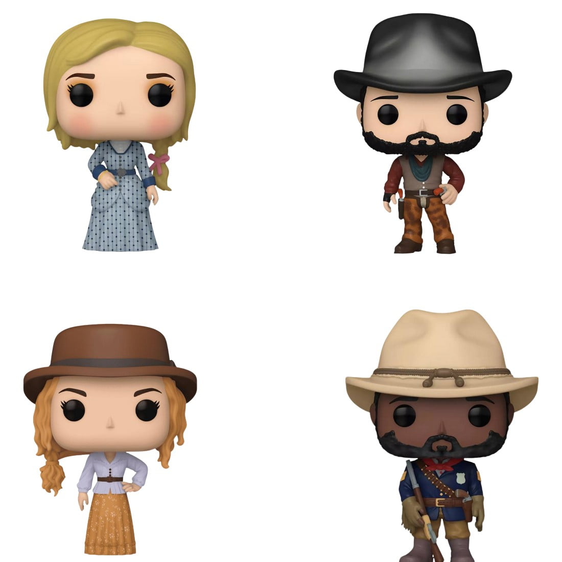 Funko Pop! 4 Pack 1883: Elsa Dutton, James Dutton, Margaret Dutton ...