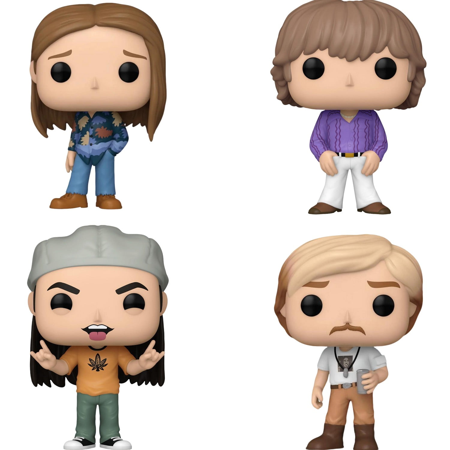Funko Pop! 4 Pack Dazed & Confused: Mitch Kramer #1600, Randall 'Pink ...