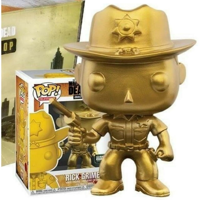Funko Pop AMC The Walking Dead Rick Grimes Gold 13 Supply Drop ...