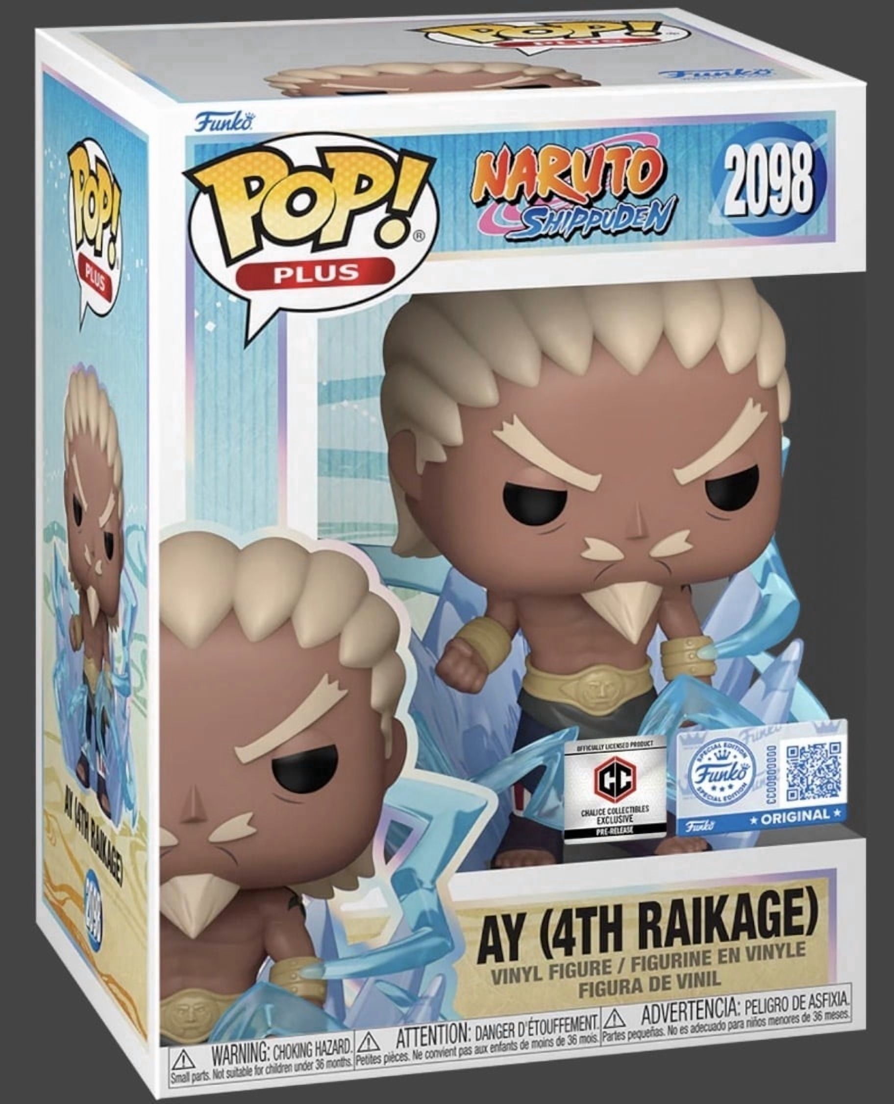 Funko Pop Pre-Release Sticker AY (4th Raikage) Exclusive Vinyl Figure ...