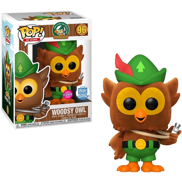 Funko Funko POP! Ad Icons Woodsy Owl Vinyl Figure [Flocked] - Walmart.com