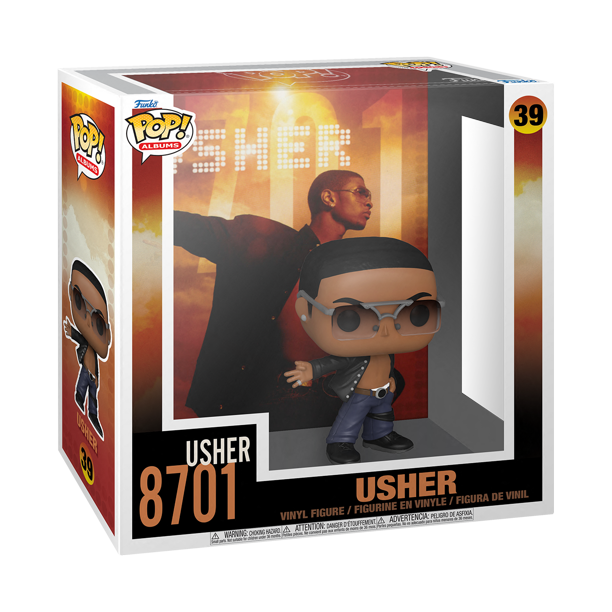 Funko Pop! Albums: Usher - 8701 Vinyl Figure - Walmart Business Supplies