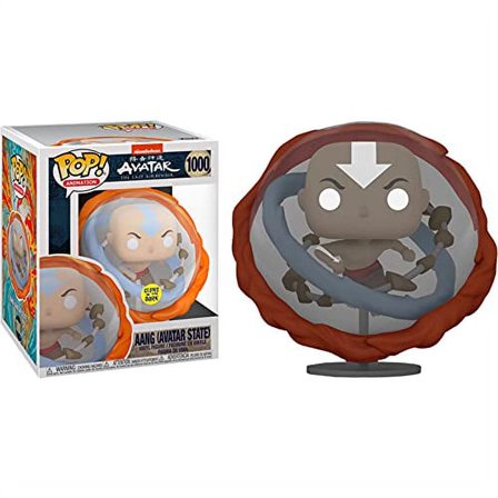 POP Funko Avatar: The Last Airbender Spirit Aang Glow in The Dark Pop ...