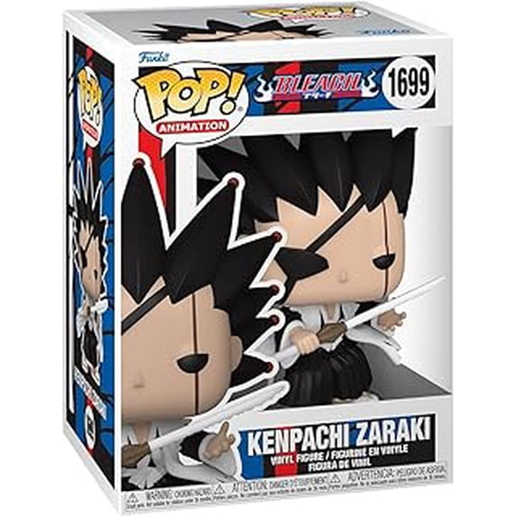 Funko, Vinyl Figure, Animation Bleach Kenpachi Zaraki, 5.25-inch ...