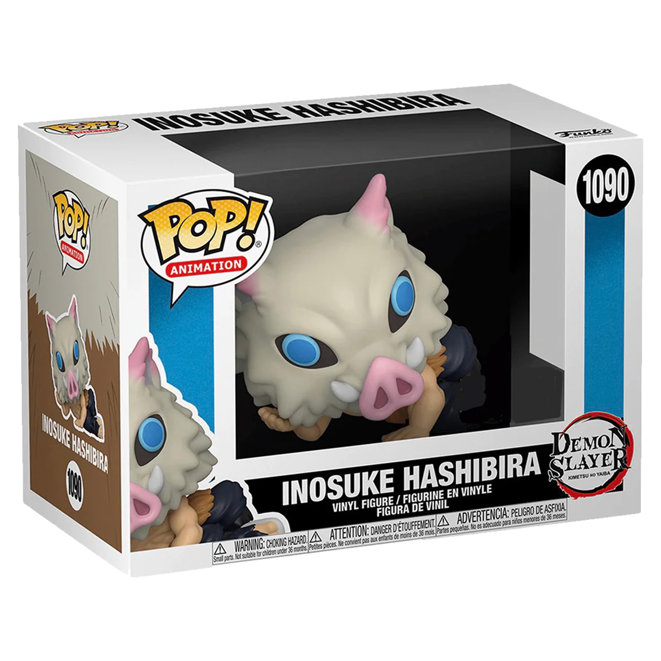 Funko Pop! Animation: Demon Slayer Inosuke Hashibira Lounging in Mask ...