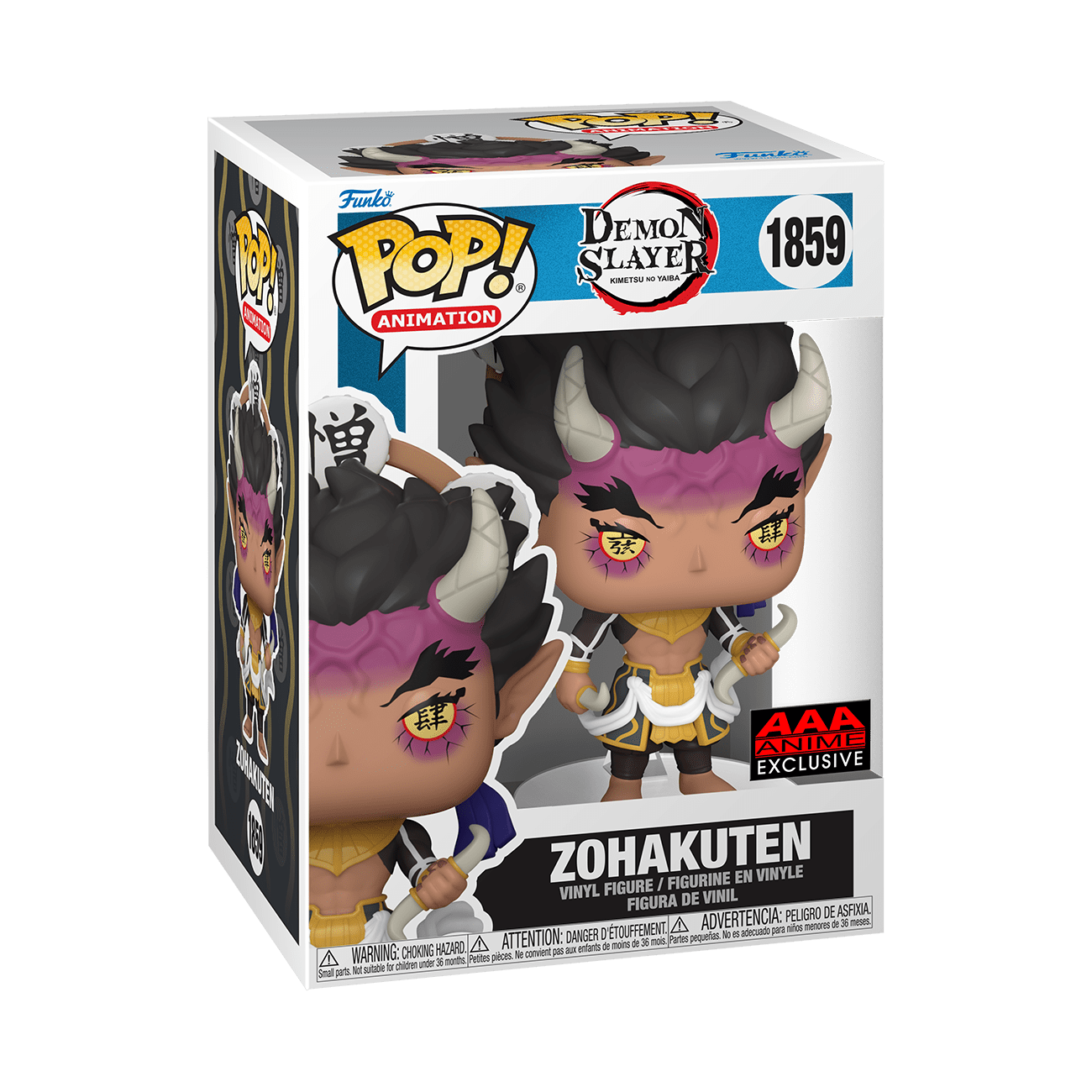 Funko Pop! Animation: Demon Slayer - Zohakuten Figure (AAA Anime ...