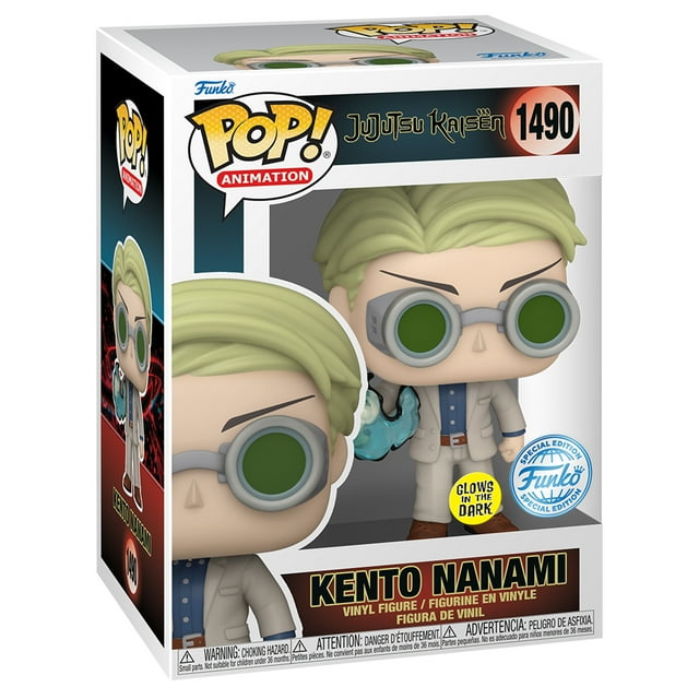 Funko Pop! Jujutsu Kaisen - Kento Nanami GITD Special Edition Vinyl ...