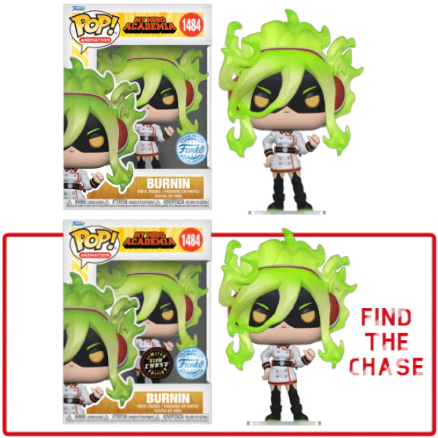 Funko Pop! Animation My Hero Academia Burnin Vinyl Figure - Walmart.com
