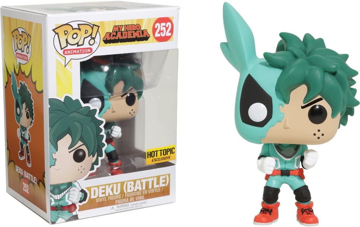 Funko Pop! Animation My Hero Academia Deku (Battle) Hot Topic Exclusive ...