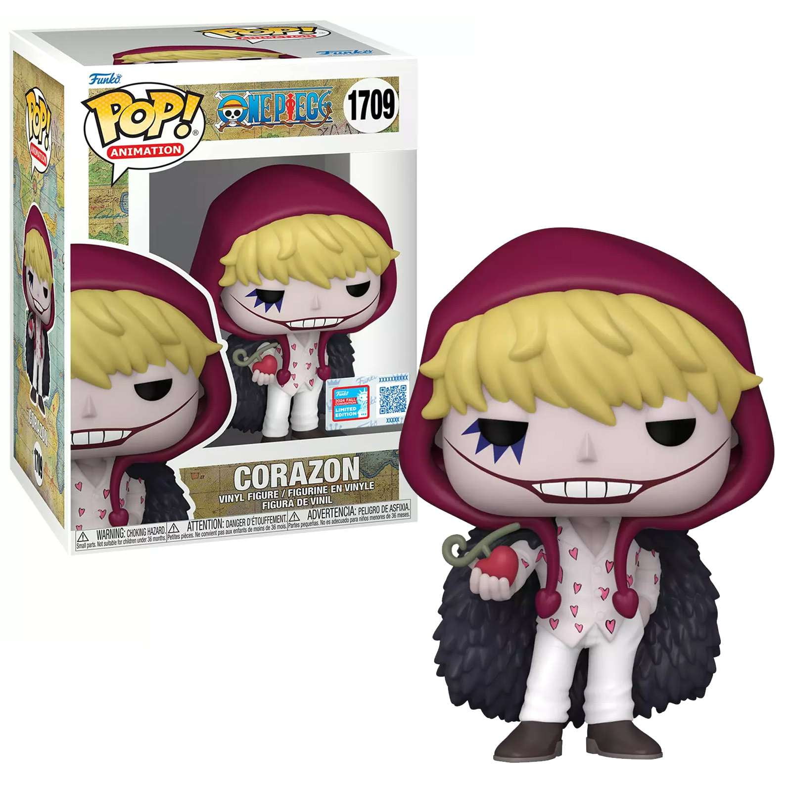 Funko One Piece POP! Animation Corazon Vinyl Figure - Walmart Business ...