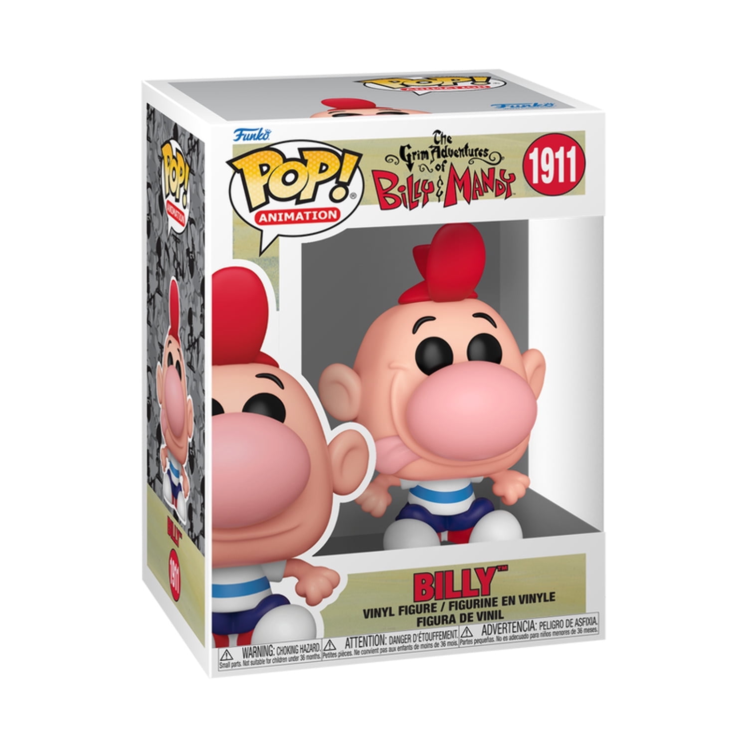 The Grim Adventures of Billy Mandy Billy Funko Pop! Vinyl Figure #1911 ...
