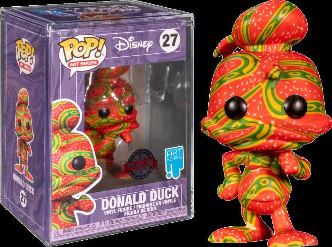 Funko Pop Art Series Disney Donald Duck Art Series #27 Exclusive with ...