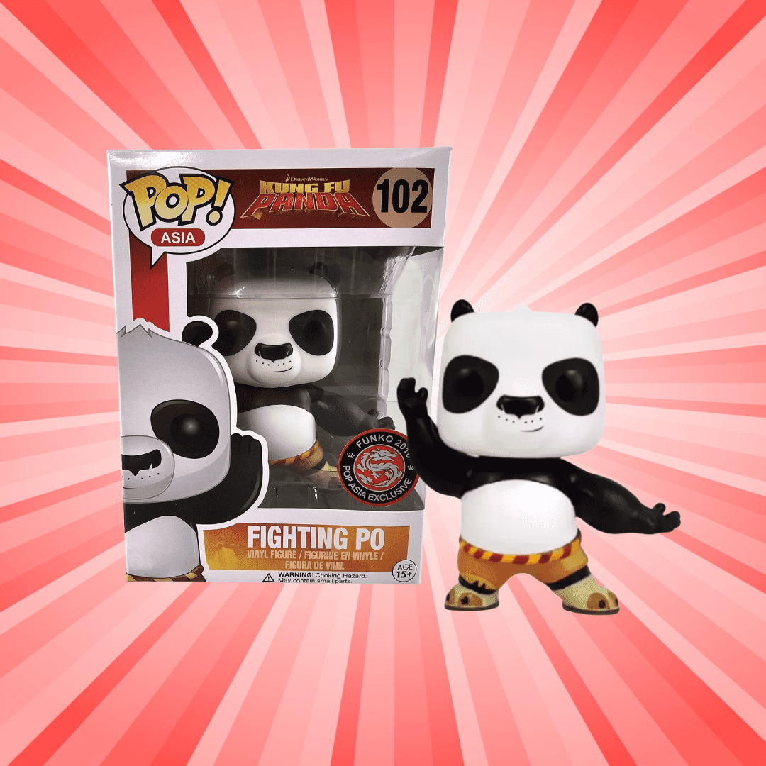 Funko Pop! Asia Fighting Po Pop Asia Exclusive #102 - Walmart.com
