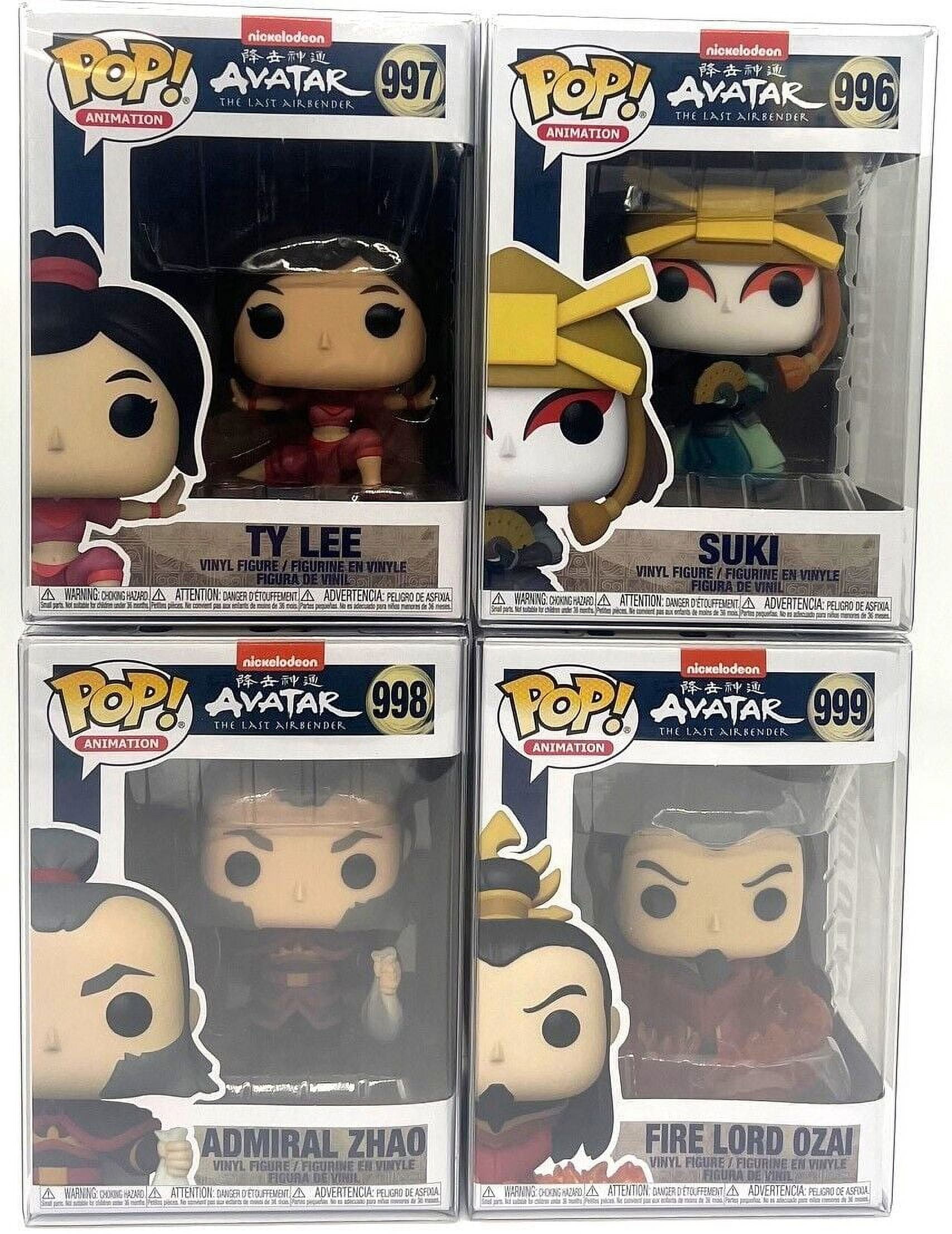 Funko Pop! Avatar the Last Airbender Admiral Zhao Lord Ozai Ty Lee Suki ...