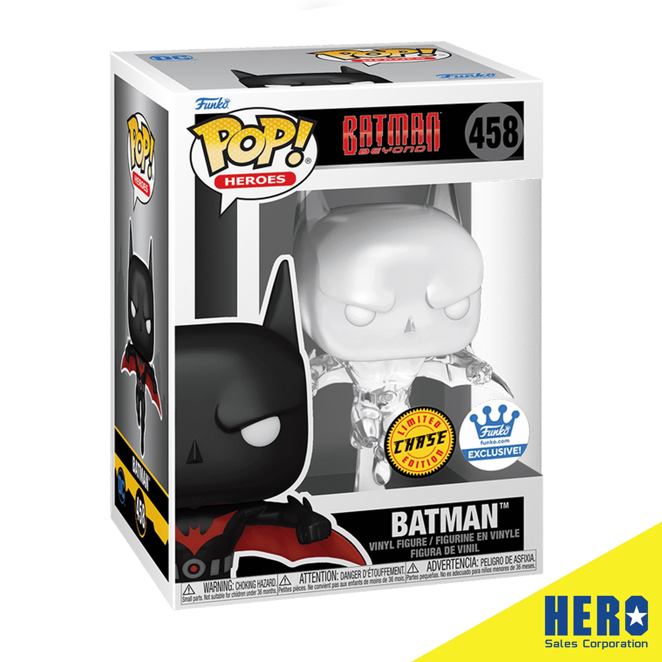 FUNKO POP! HEROES BATMAN BEYOND CHASE #458 - Walmart.com