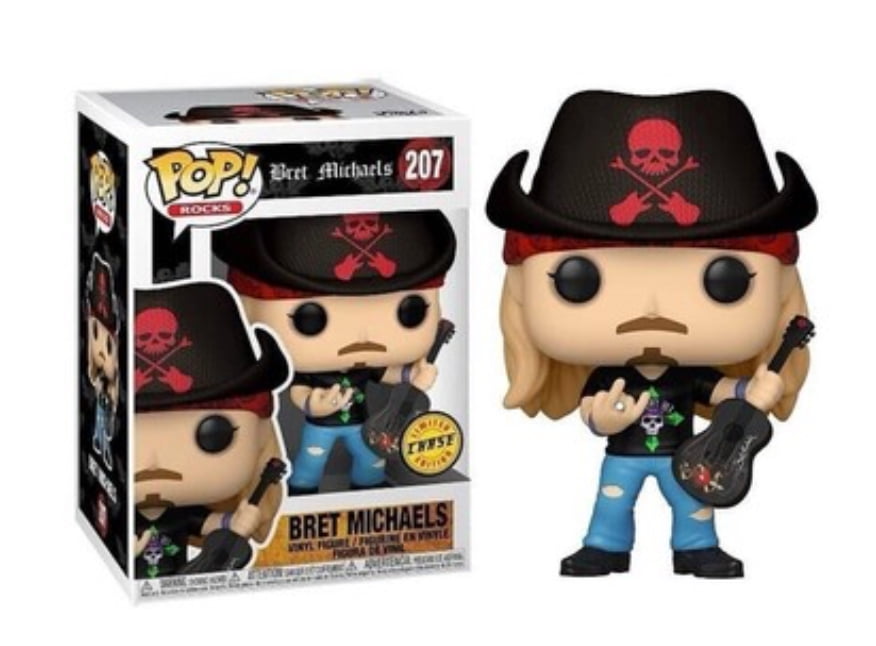 Funko Pop Bret Michaels 207 Chase Variant - Walmart.com