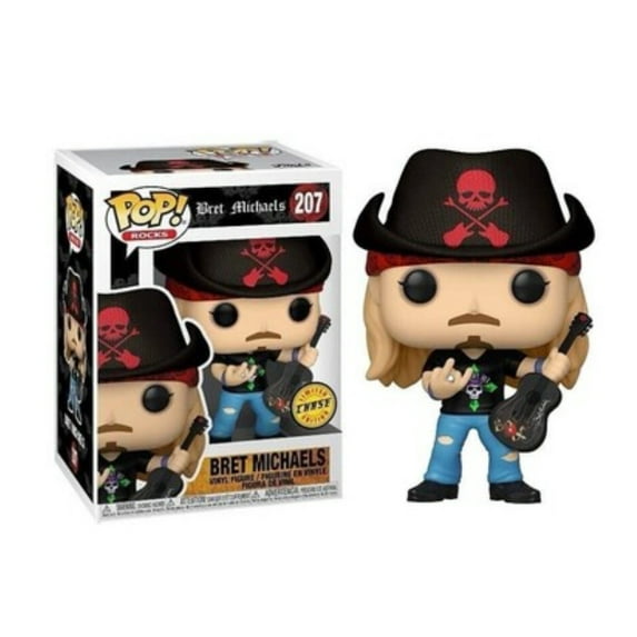 Funko Pop Bret Michaels 207 Chase Variant - Walmart.com