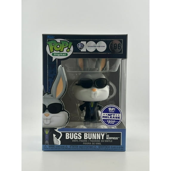 Funko Pop! Bugs Bunny as Morpheus 196 NFT LE1300 - Walmart.com