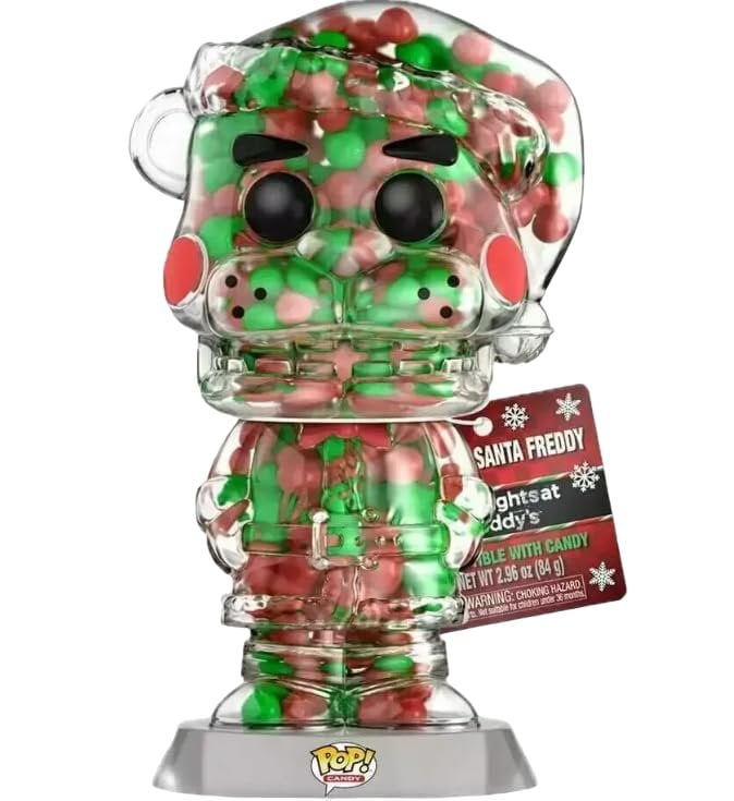 Funko Pop! Candy - Five Nights at Freddie - Santa Freddy, Small, 69615 ...