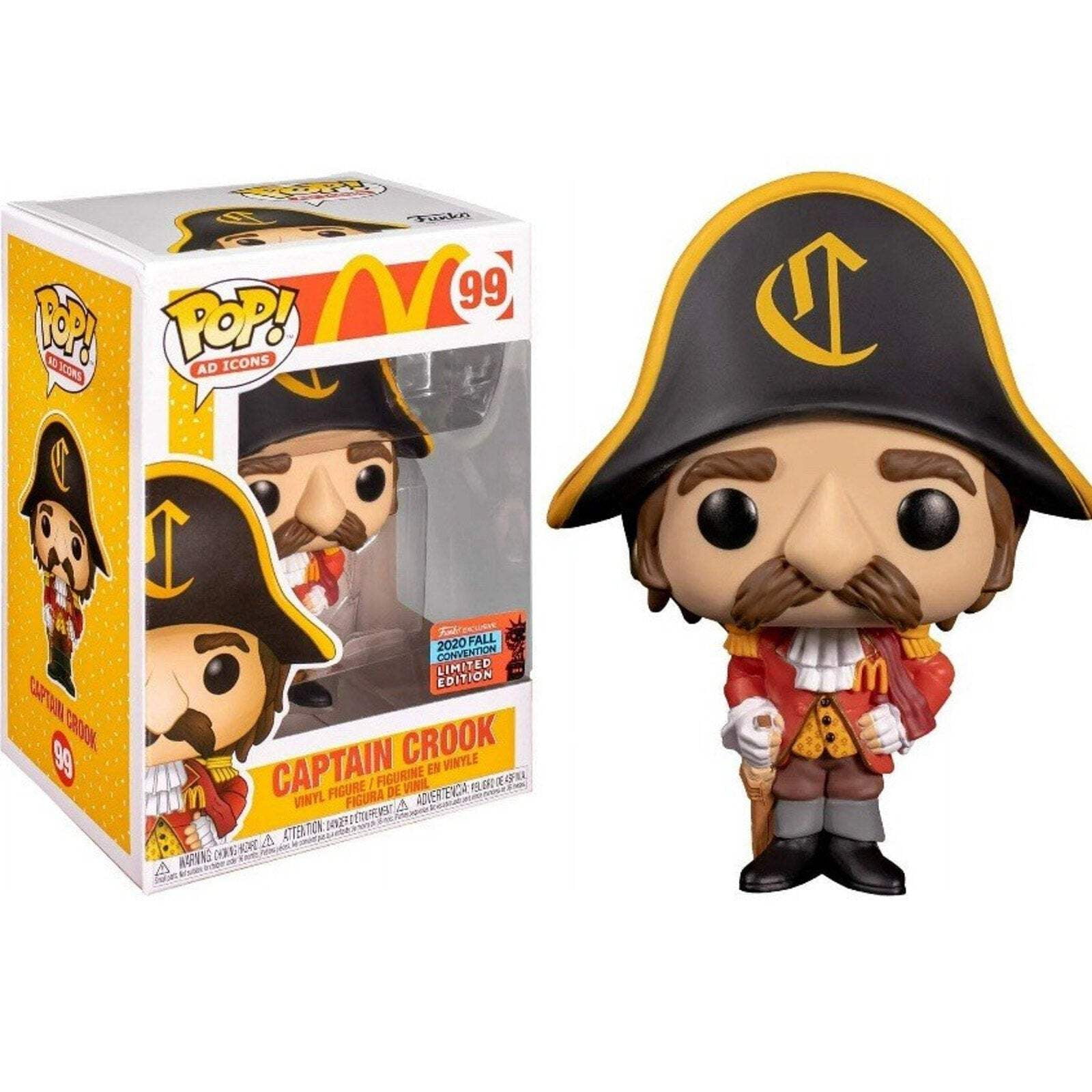 Funko Pop Captain Crook #99 - 2020 Fall Convention - Ad Icons ...
