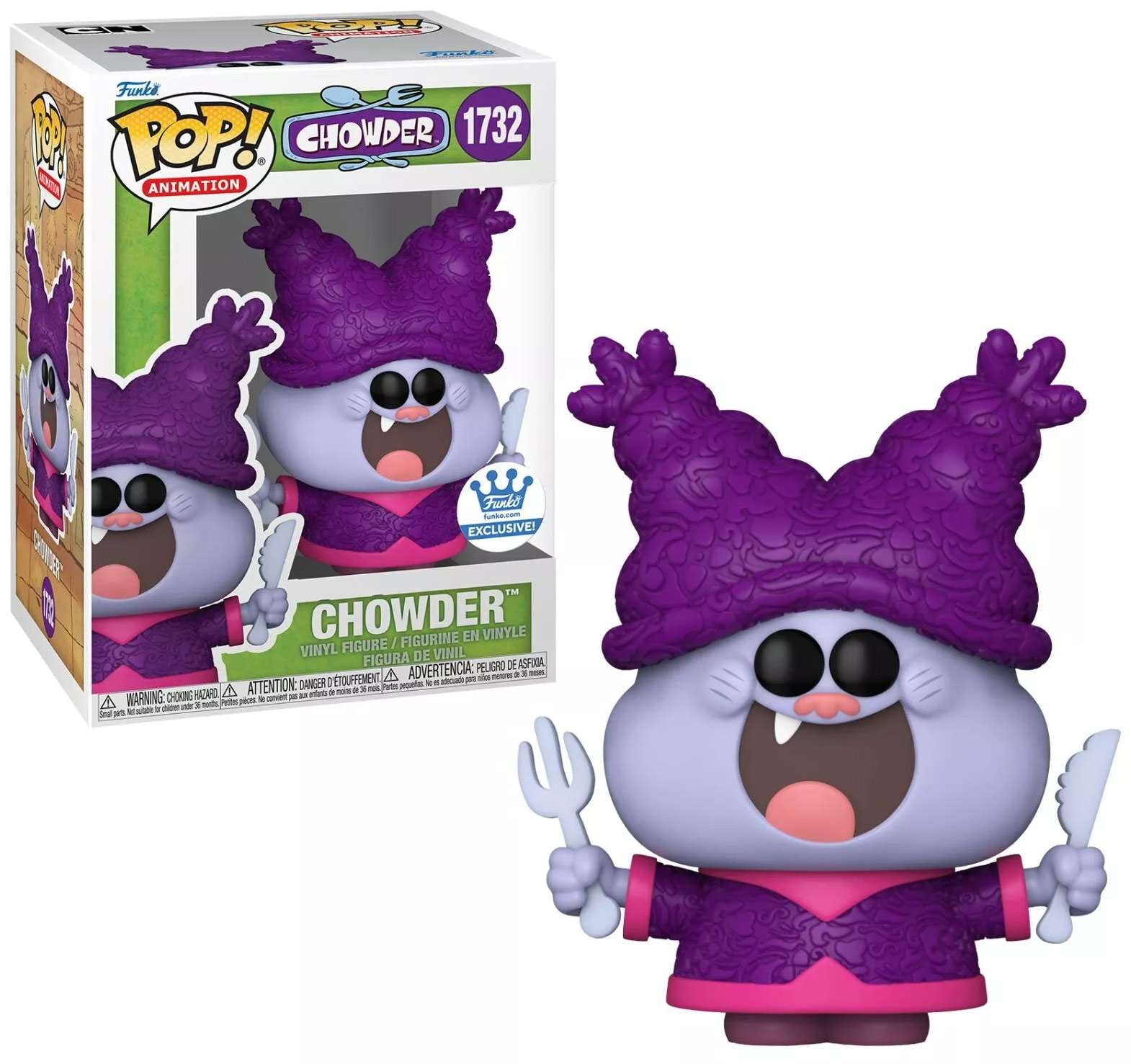 Funko Pop! Cartoon Network Chowder #1732 Vinyl Figure - Walmart.com