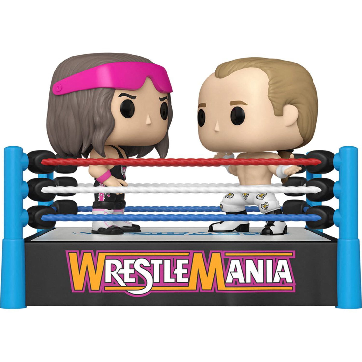 Funko Pop! WWE Showdown: Bret 'Hit Man' Hart vs Shawn Michaels Vinyl ...