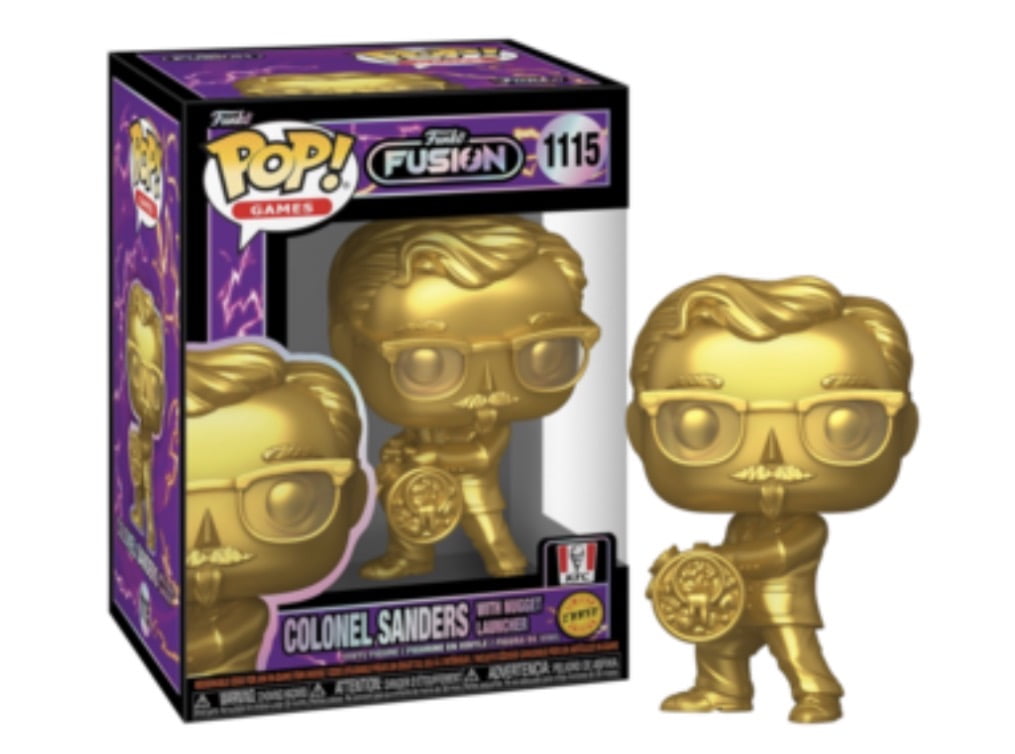 Funko Pop Colonel Sanders 1115 Gold Chase Variant Vinyl Figure ...