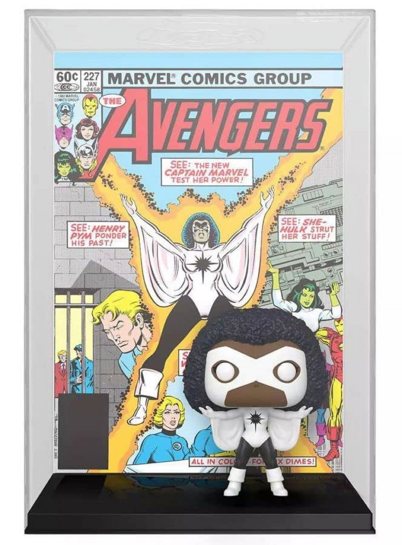 Funko POP! Comic Covers Captain Marvel Vinyl Figure (Monica Rambeau ...