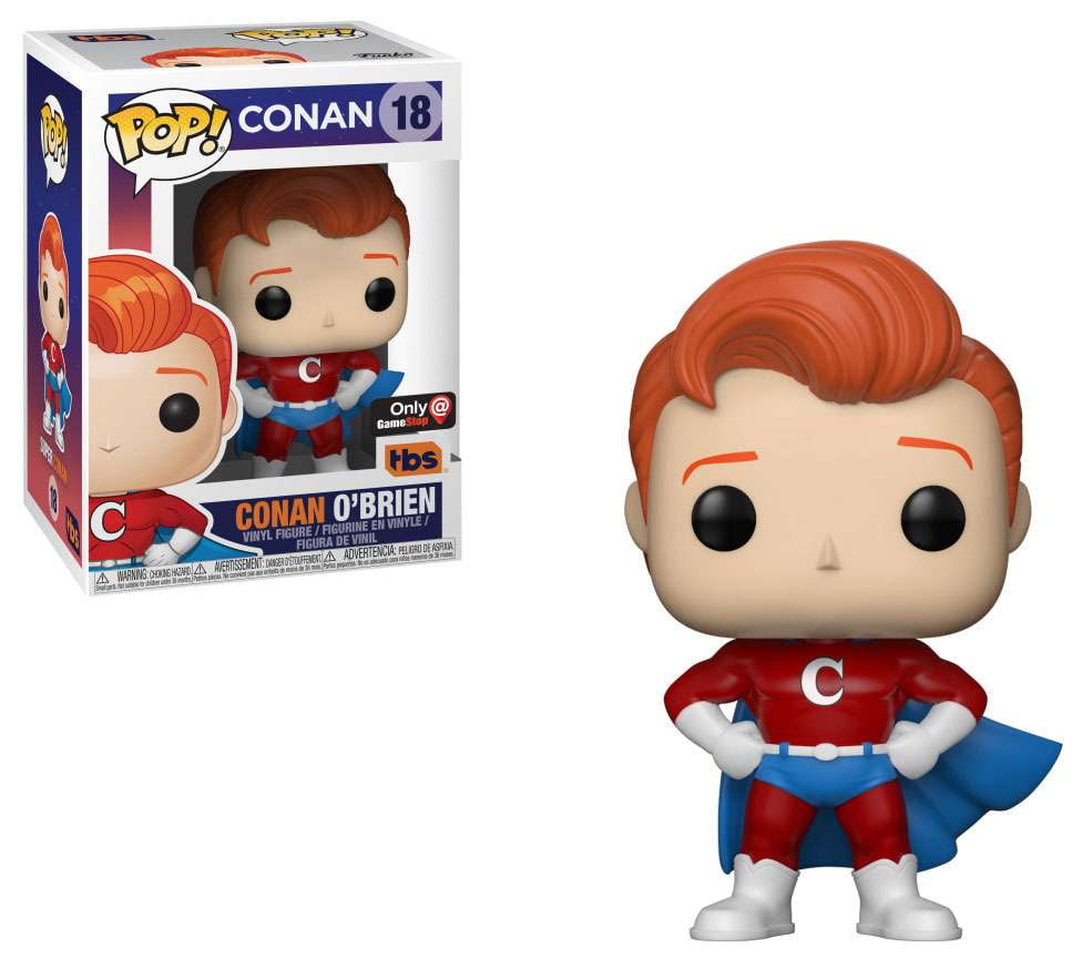 Funko POP! TV Conan O'Brien Vinyl Figure [Super Conan] - Walmart.com
