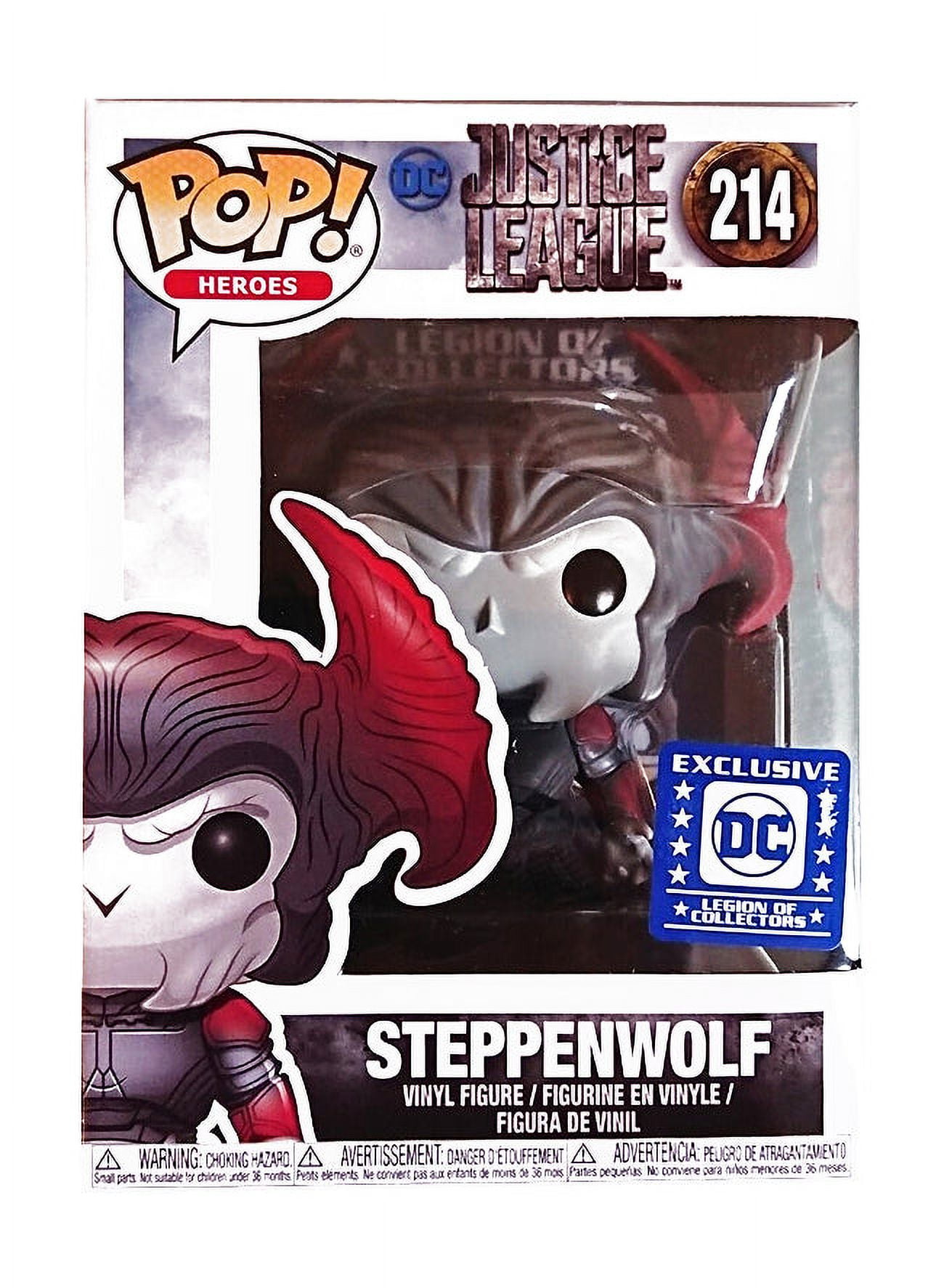 Funko Pop! DC Heroes Justice League Steppenwolf (Legion Of Collectors ...