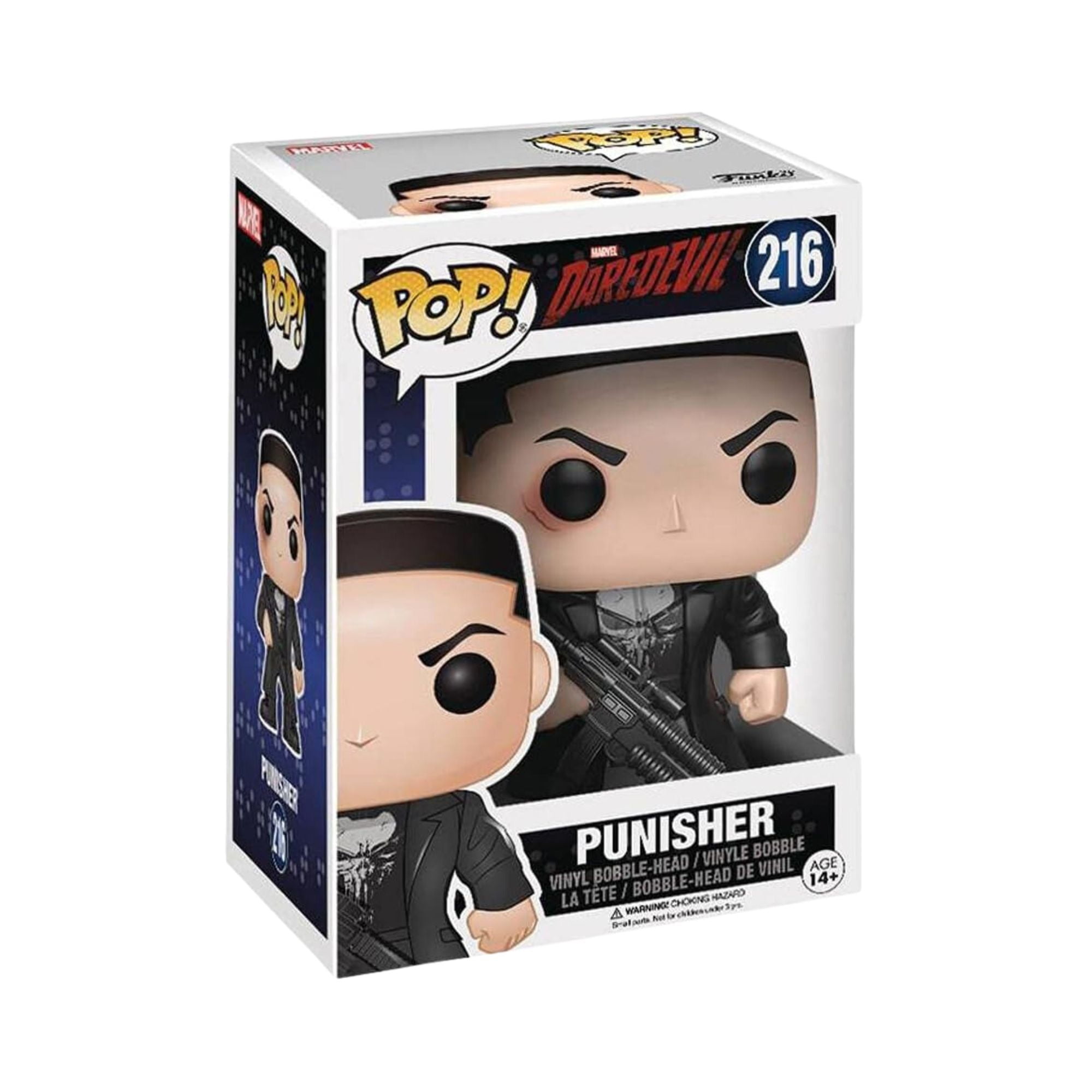 Punisher Funko Pop! Marvel Daredevil - Collectible Bobblehead Figure ...
