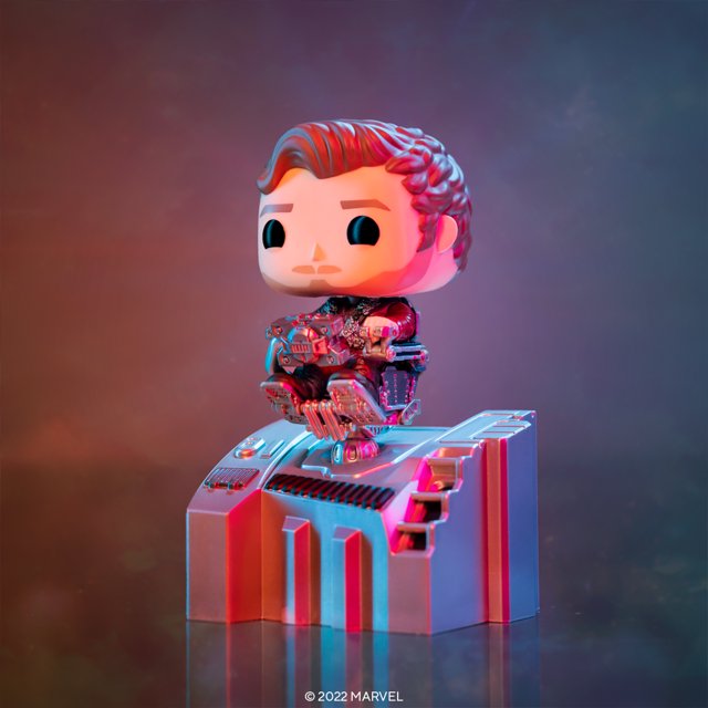 Funko Pop! Marvel's Star-Lord in Guardian's Ship Vinyl Bobblehead ...