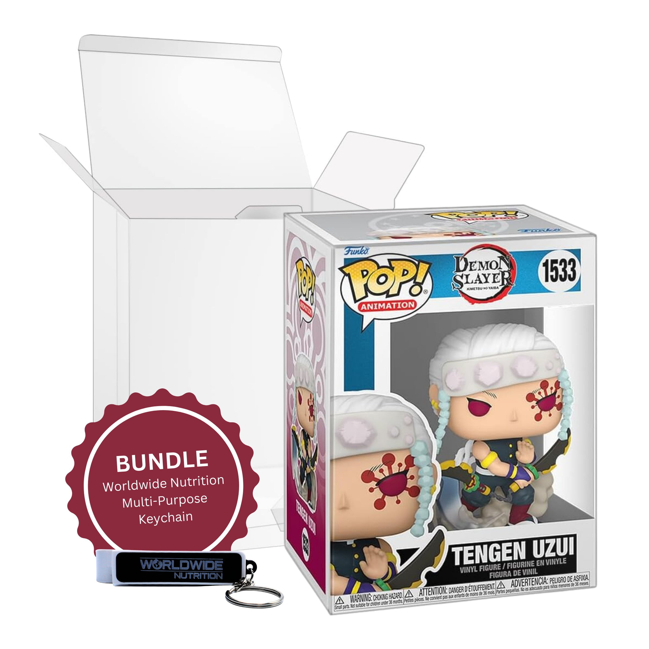 Funko Pop! Demon Slayer: Tengen Uzui with Nichirin Cleavers 1533 ...