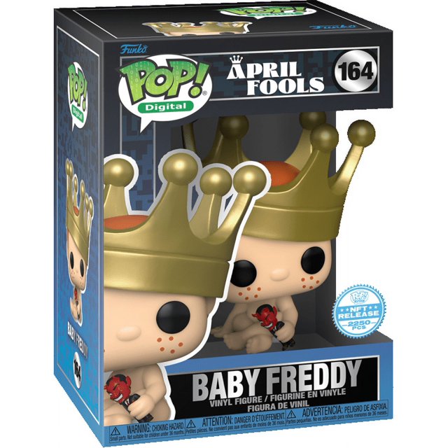 Funko Pop! Digital April Fools 2023: Baby Freddy (Royalty 2250) Vinyl ...