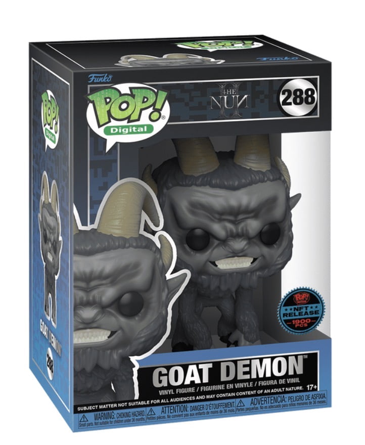Funko Pop Digital Goat Demon 288 NFT Vinyl Figure 1900 Pieces - Walmart.com