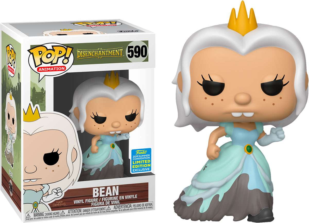 Funko Pop Disenchantment Princess Bean SDCC 2019 Shared Sticker ...