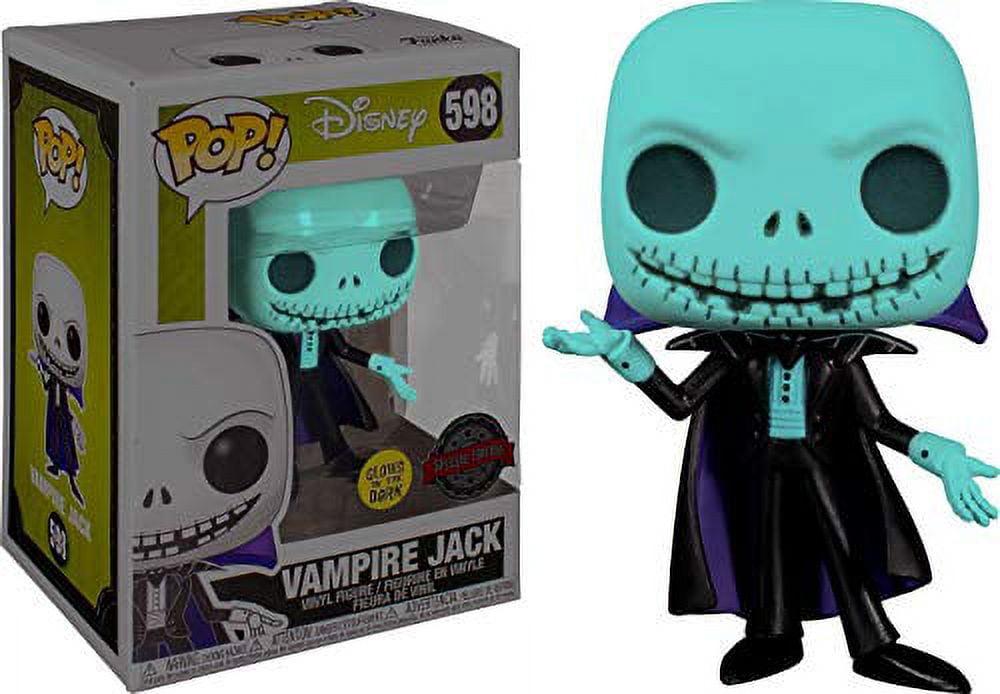 Funko Pop! Disney: Nightmare Before Christmas - Vampire Jack Vinyl ...