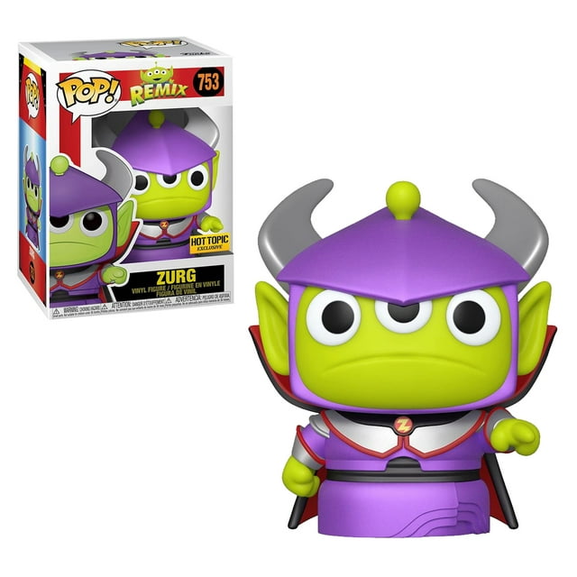 Funko Pop! Disney Pixar Alien Remix Zurg Metallic Hot Topic Exclusive ...
